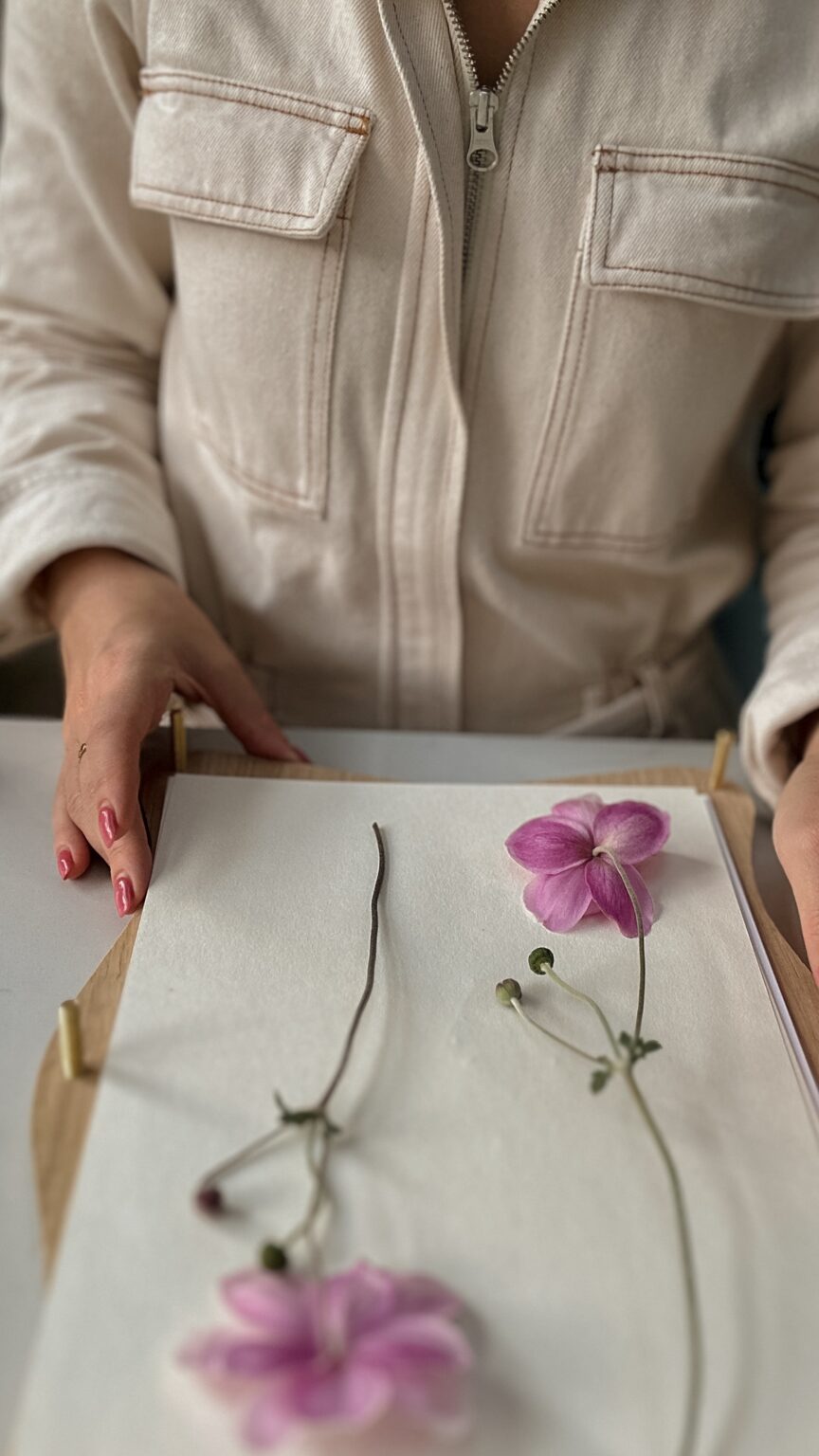 How to press flowers using a flower press | Slow Living LDN.
